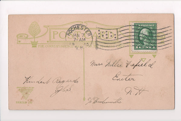 Greetings - Misc - A M Davis postcard - Series #199 - w00169 – KATHYS ...