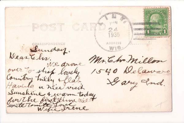 WI, LILY - Priem Store, old vehicles, gas pumps, coca cola sign (origi ...